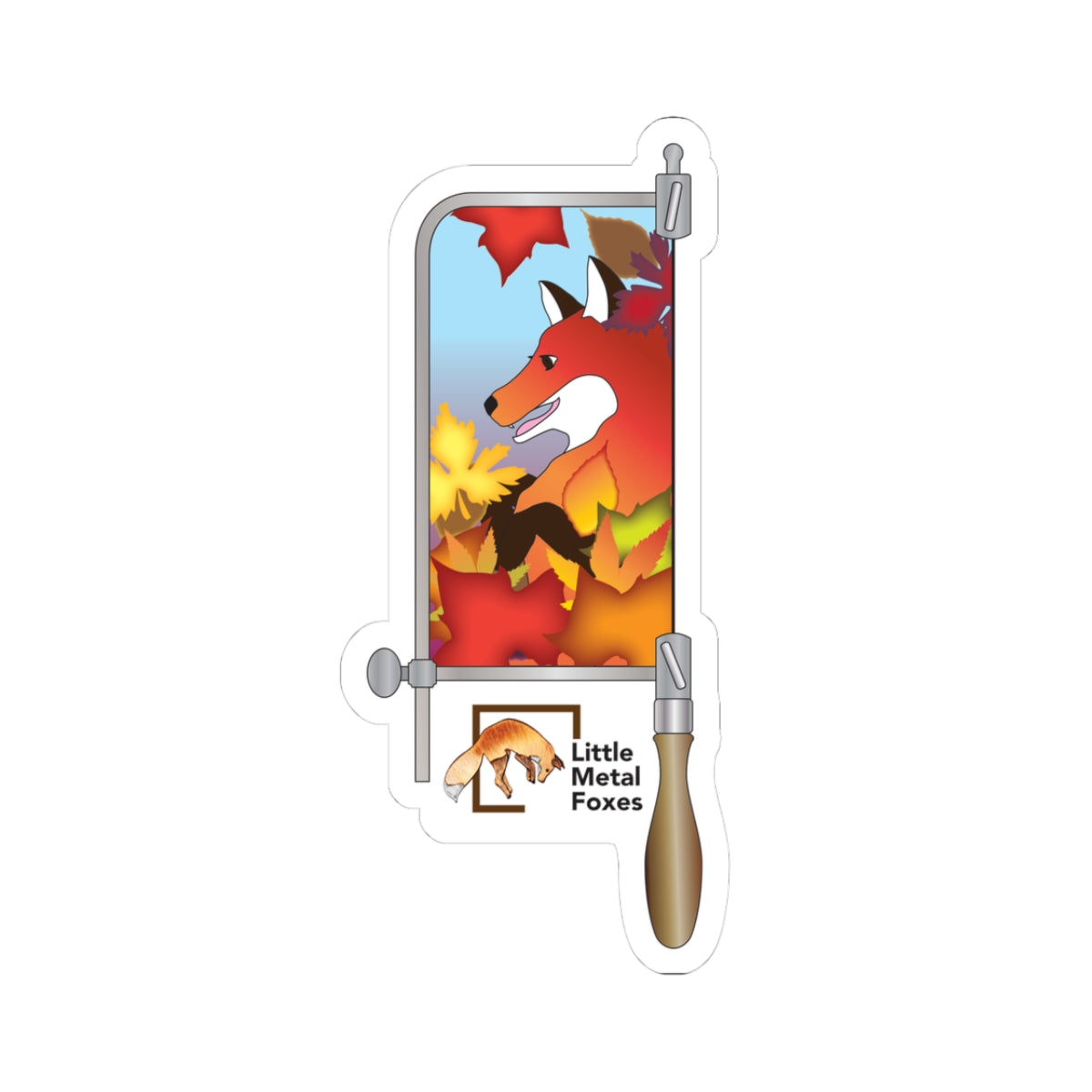 LMF Jeweler's Saw Sticker – Little Metal Foxes
