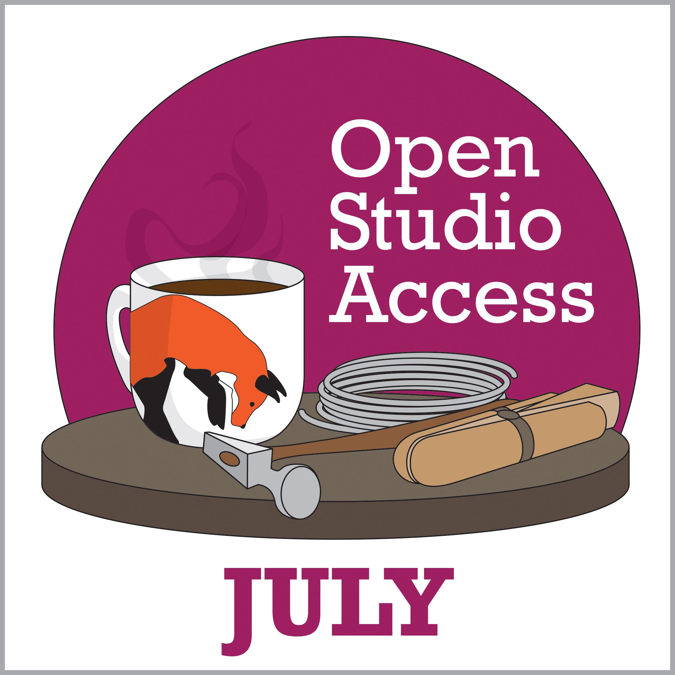Open Studio Access – Little Metal Foxes